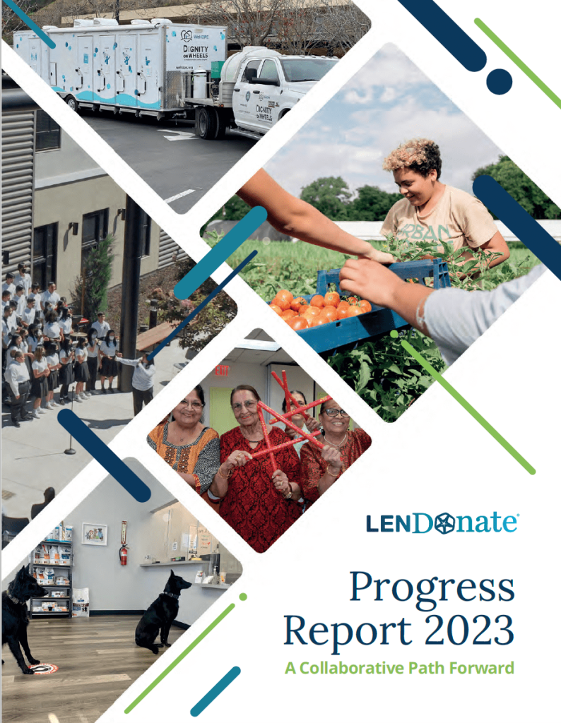 Progress Report 2023 A Collaborative Path Forward - LENDonate